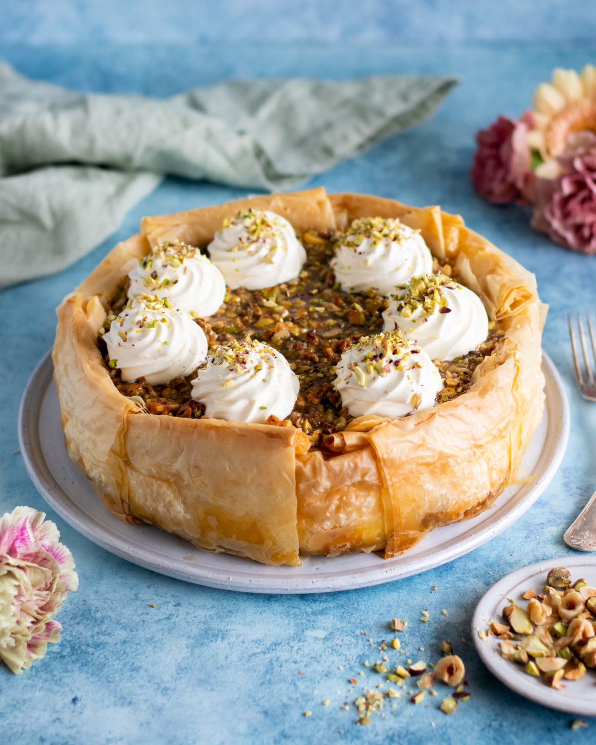 Baklava cheesecake – Camilla Hamid