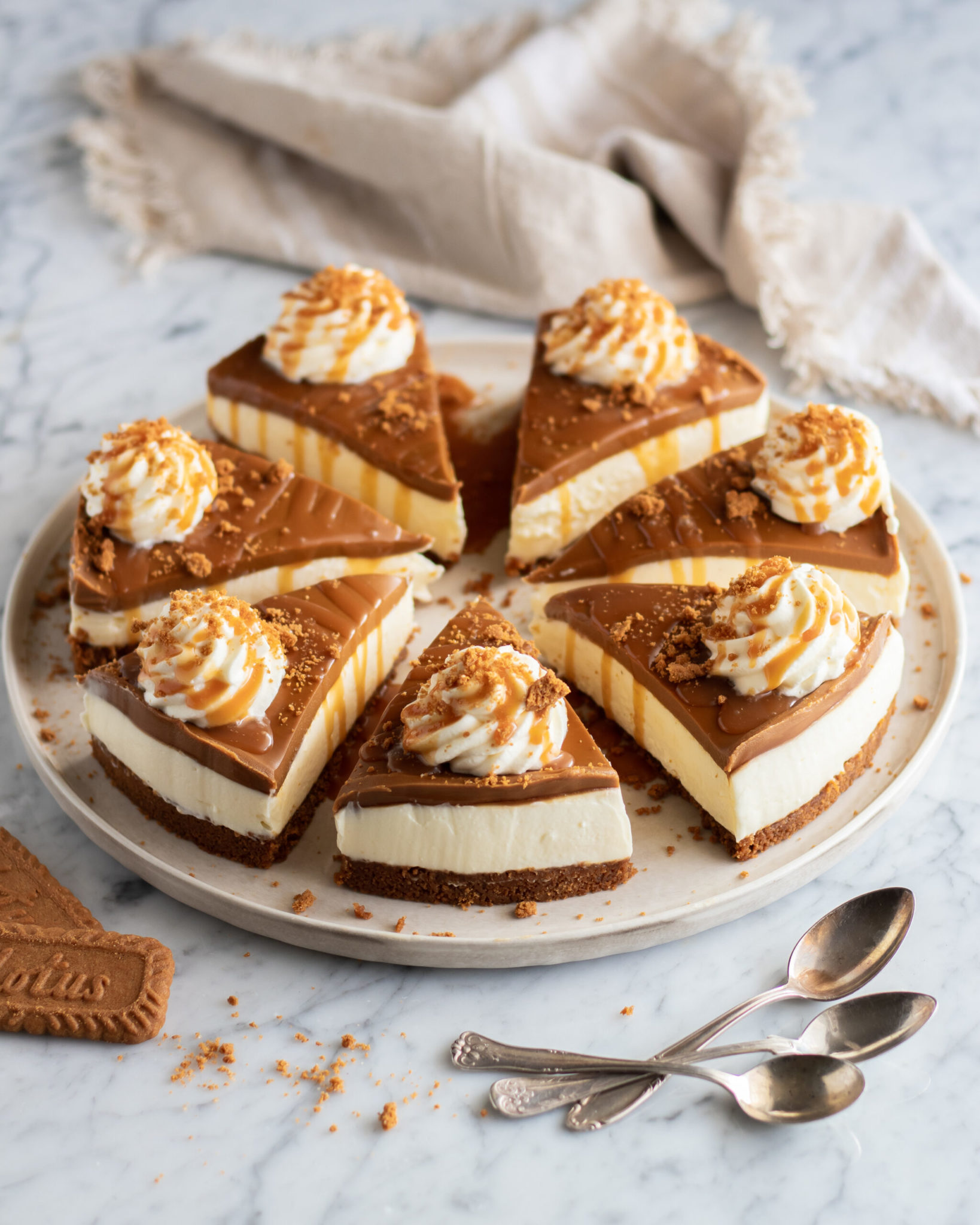Lotus Biscoff cheesecake – Camilla Hamid