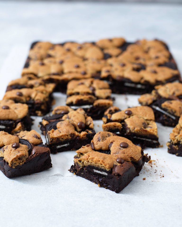 Brookies – Oreo brownies med cookie dough – Camilla Hamid