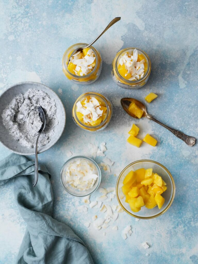 Chiapudding med mango & kokos – Camilla Hamid